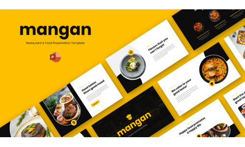 Mangan - Restaurant & Food Powerpoint Presentation Template ...